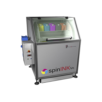 SPININK agitator to recover and preserve fresh inks