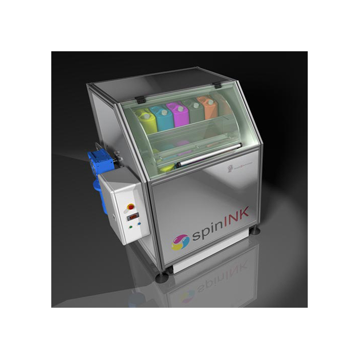 SPININK agitator to recover and preserve fresh inks